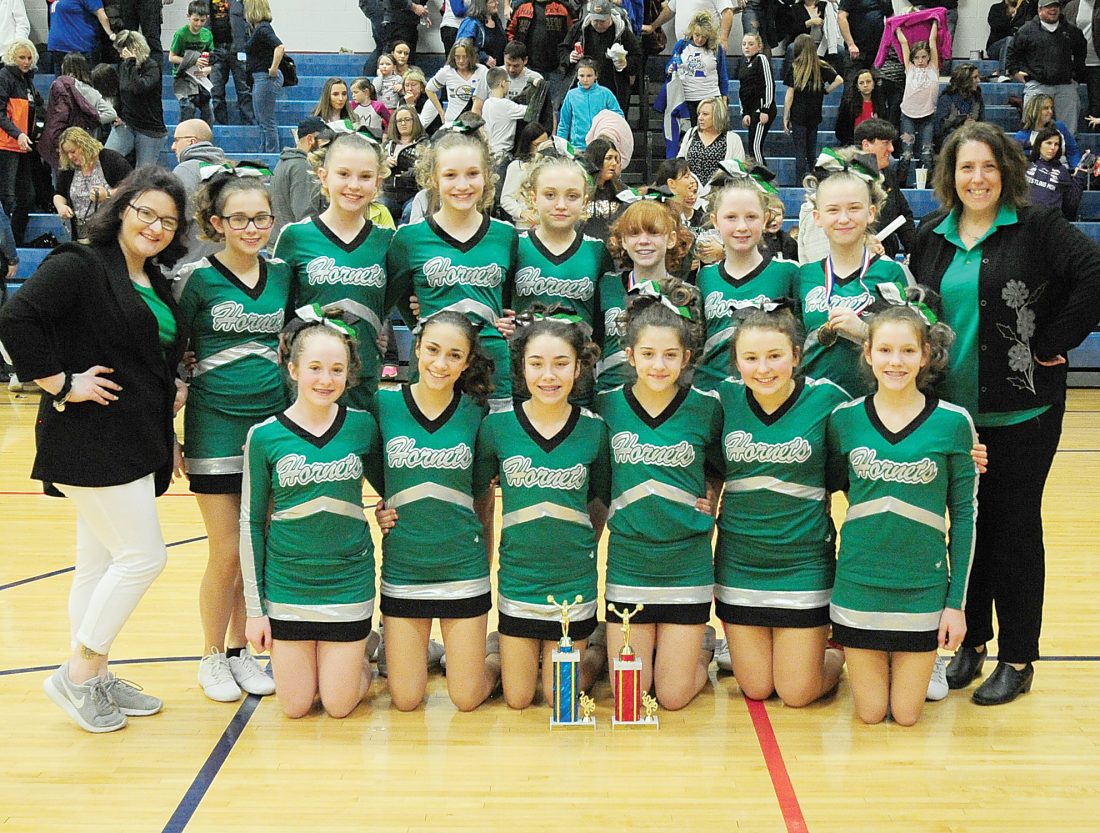 EMS cheerleaders conclude season | News, Sports, Jobs - The Intermountain
